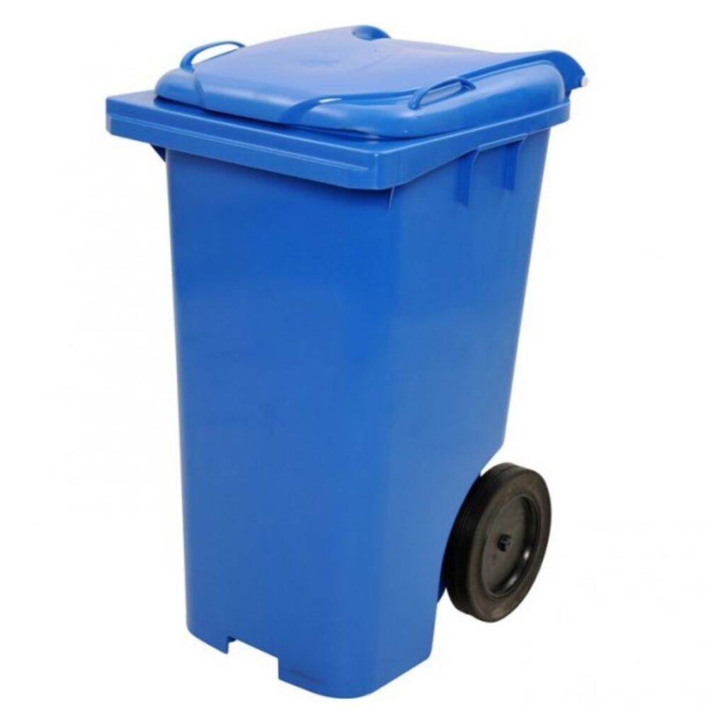 Contentor Azul com Rodas 240L - Alquimis Quimica